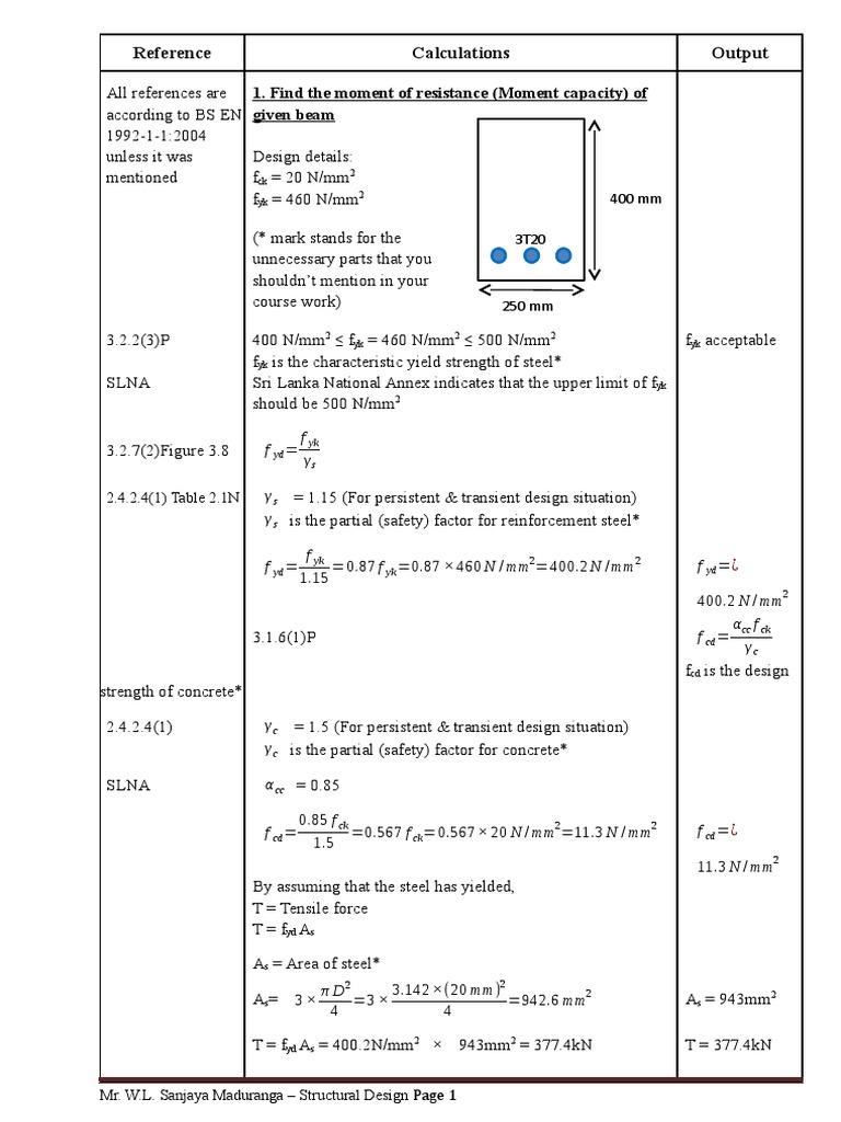 L2 - Beam Design | PDF | Beam (Structure) | Bending