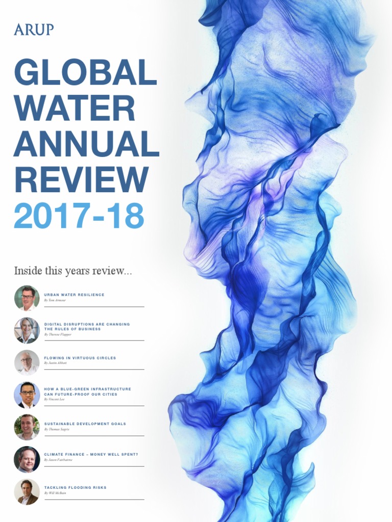 Arup Global Water Annual Review 201718 PDF | PDF | Climate Resilience ...