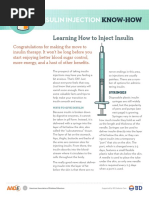 A Step by Step Guide To Using Your Lantus Solostar PEN | PDF ...