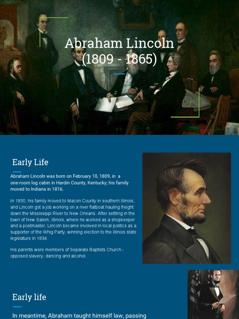 Abraham Lincoln | PDF | Abraham Lincoln | Confederate States Of America