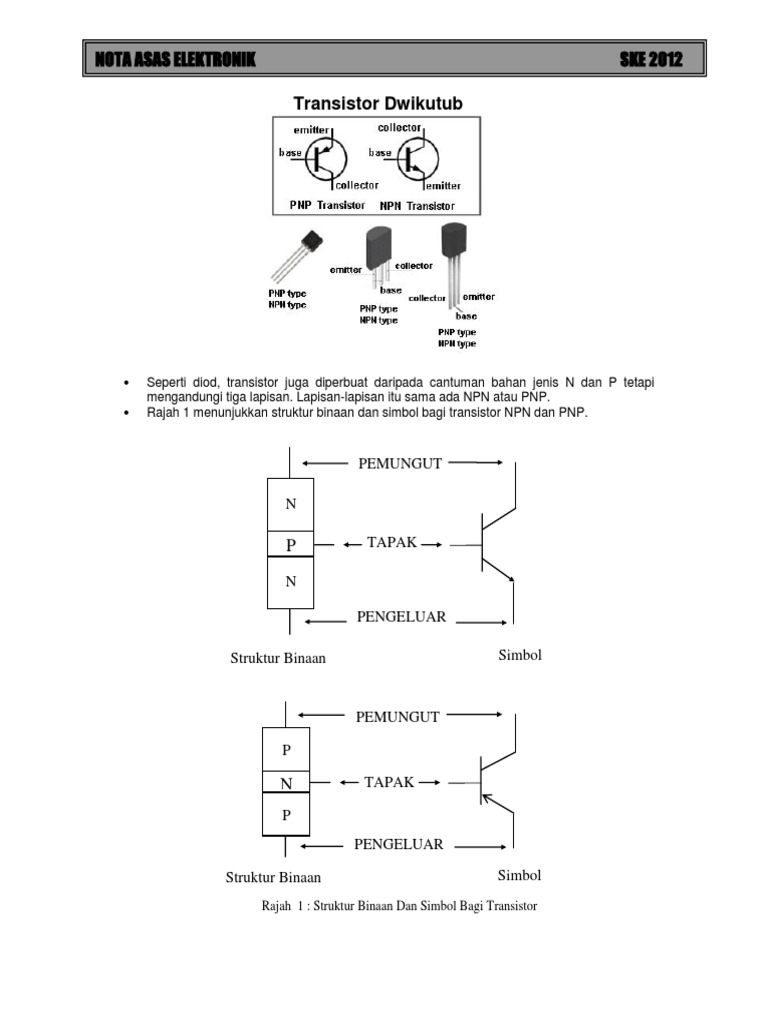 3.0 Transistor Dwikutub | PDF