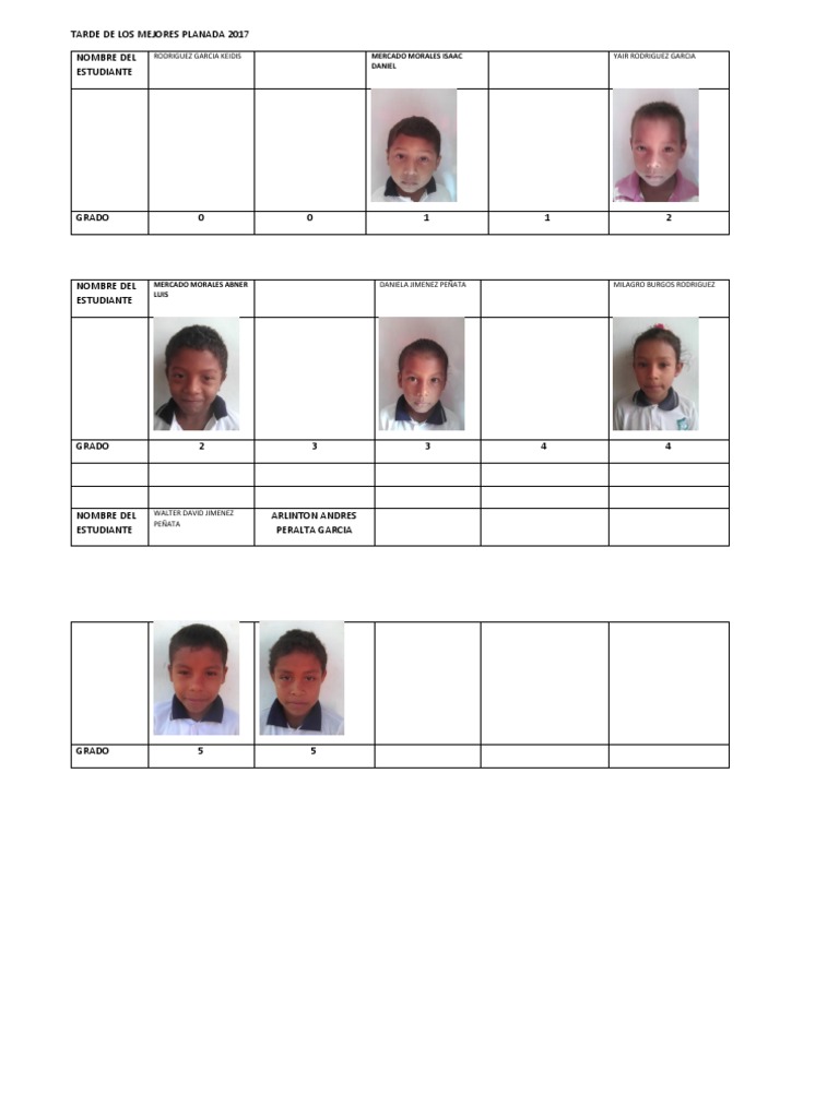 Tarde de Los Mejores Planada 2018 | PDF