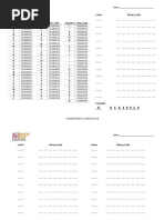 Binary Cheat Sheet | PDF