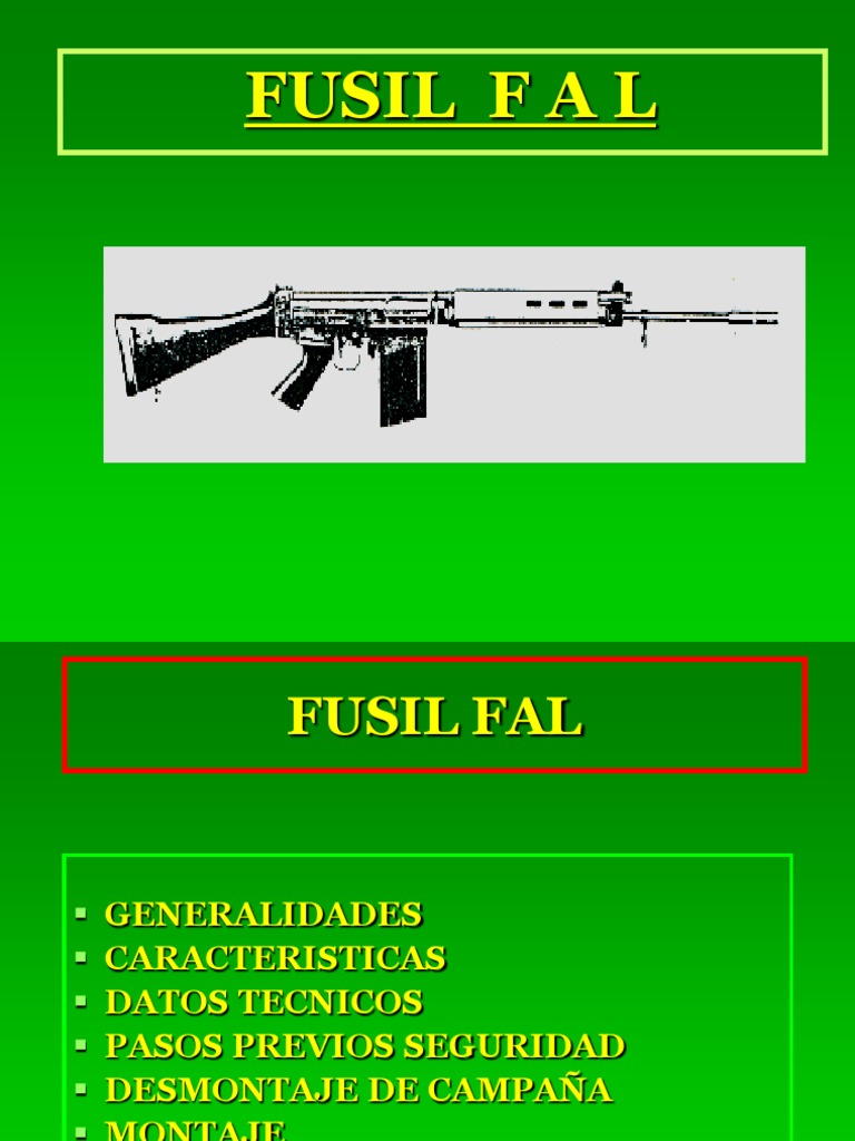 Fusil Fal | PDF | Tecnología