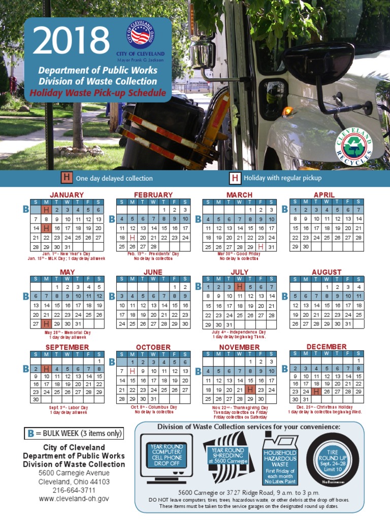 Department of Public Works Division of Waste Collection: Holiday Waste ...