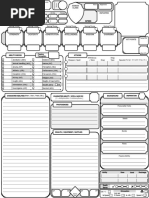 Dark Souls The Roleplaying Game Character Sheet (Form Fillable) | PDF ...