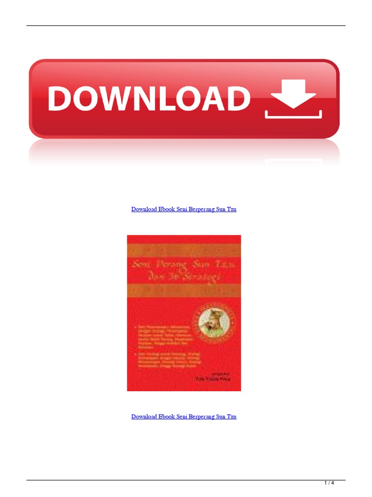 Ebook Seni Berperang Sun Tzu | PDF | Dewasa Muda | Fiksi Umum