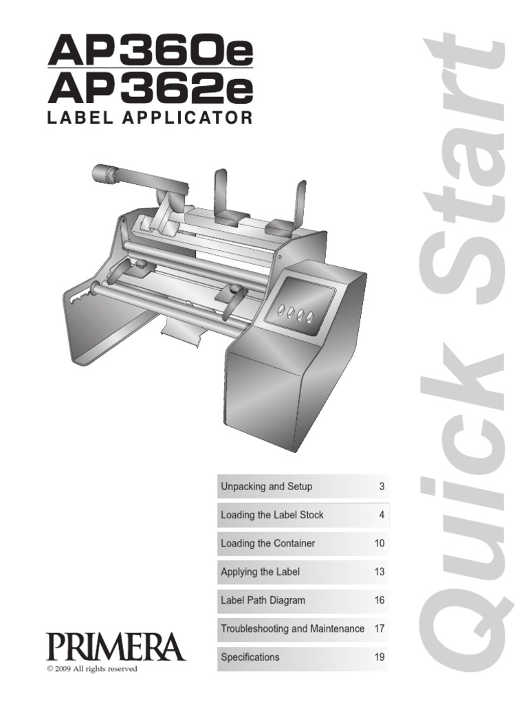 Label Dispenser AP362 - v2 | PDF | Electromagnetic Interference ...