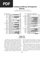Sublevel Open Stoping Method | PDF | Mining