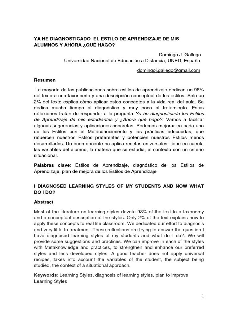 Y Ahora Que Hago PDF | PDF | Procesamiento de datos | Aprendizaje