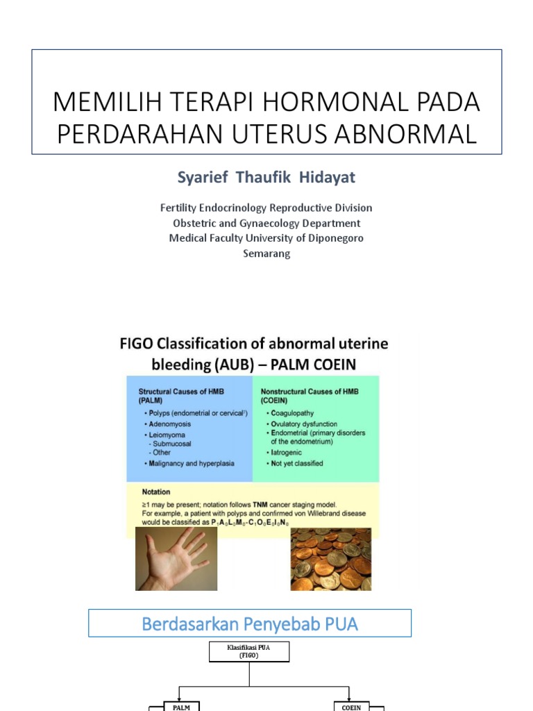 Clinical Utility of PALM-COEIN Classification For AUB 25 Juli 18 PDF | PDF