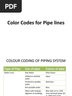 Piping Color Code Chart PDF | PDF | Pipe (Fluid Conveyance) | Building ...