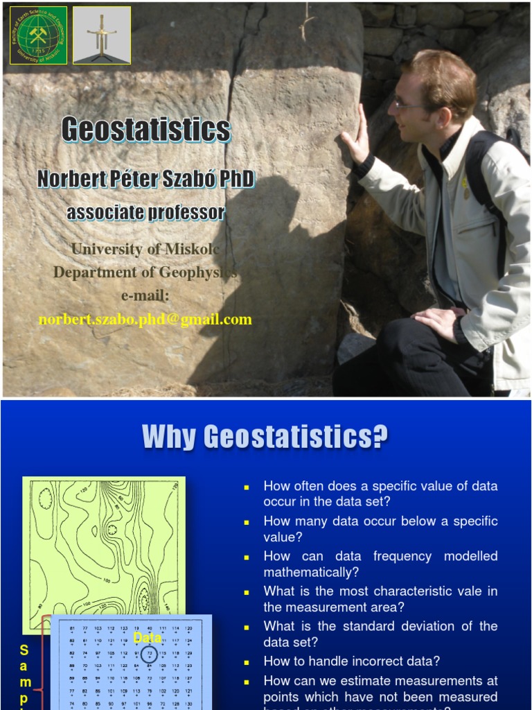 Geostatistics PDF | PDF | Bias Of An Estimator | Standard Deviation