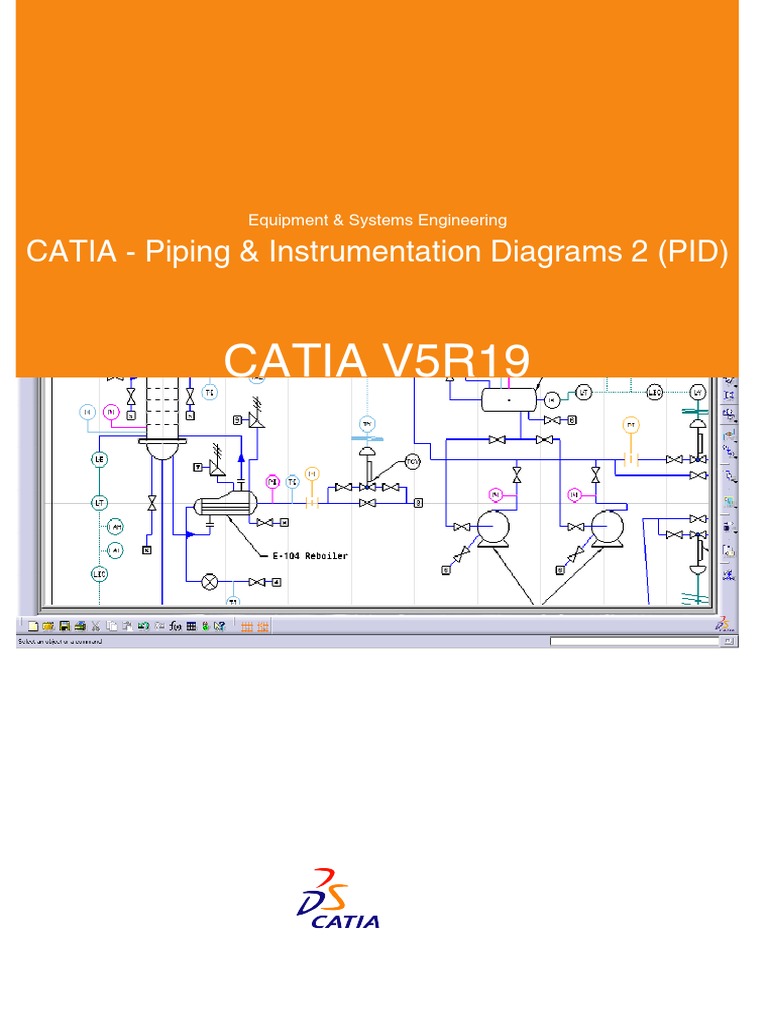 CATIA V5R19 - Piping & Instrumentation Diagram (PID) | PDF | Instrumentation | Specification ...