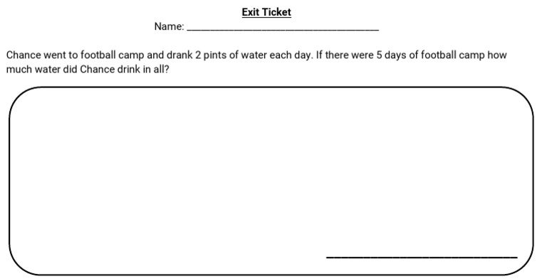 Day 2 Exit Ticket | PDF
