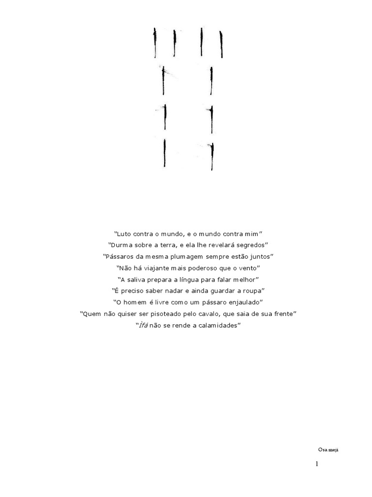 10-Òsá Méjì PDF | PDF | Vida | Humano