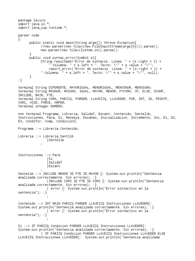 Procedimientos | PDF | Programación de computadoras | Ingeniería de ...