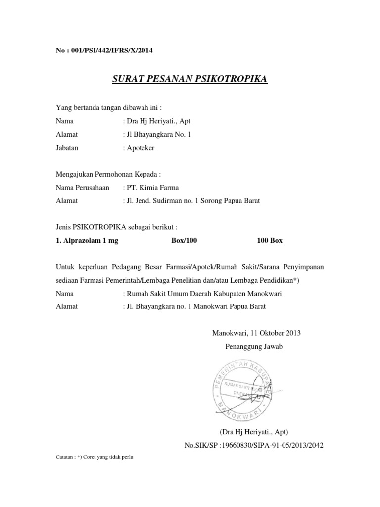 SP Psikotropika KF | PDF