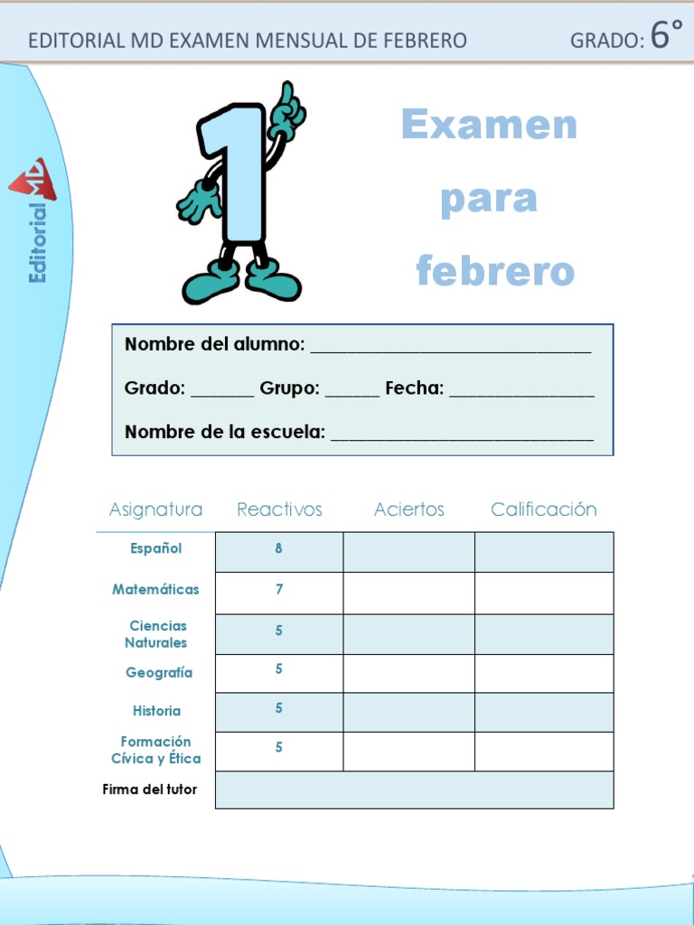 Resumen del examen mensual de febrero para sexto grado | PDF | Imperio Inca | Contaminación