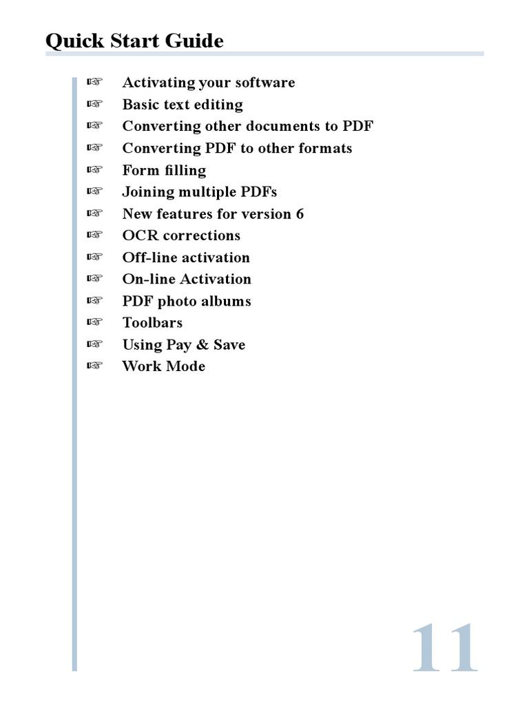 Quick Guide: Getting Started with PDF Editing and Form Filling | PDF | Optical Character ...