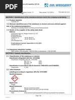 Securon 540-MSDS | PDF | Dangerous Goods | Toxicity