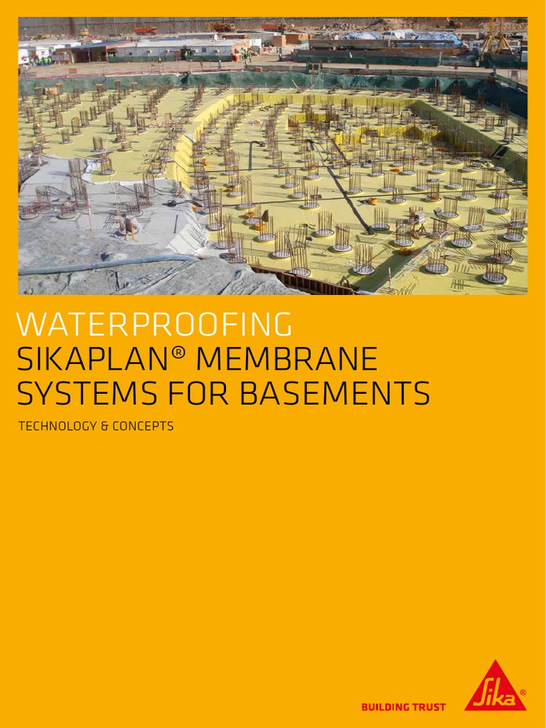 Broch Waterproofing Plan 508 | PDF | Welding | Construction