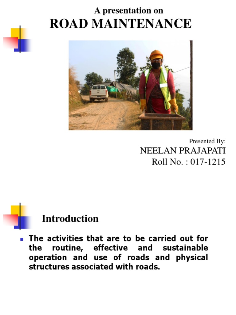 Types of Road Maintenance Explained | PDF | Road | Road Surface
