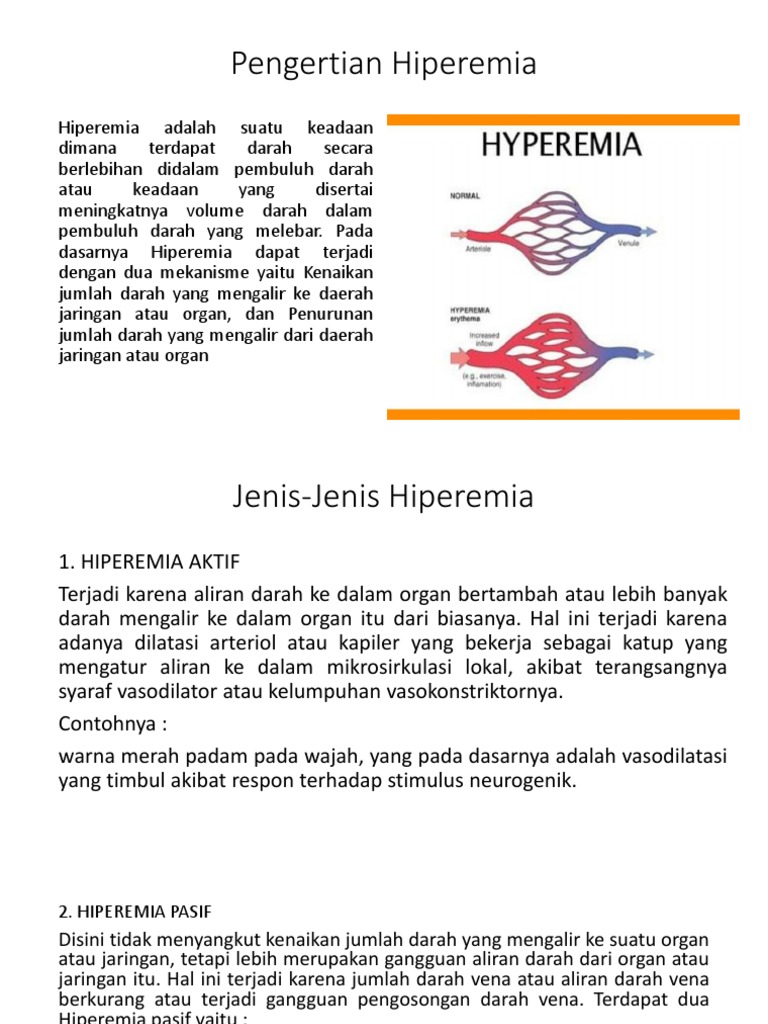 Pengertian Hiperemia | PDF