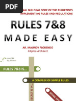 Rule 7 & 8: National Building Code | PDF | Architectural Design ...