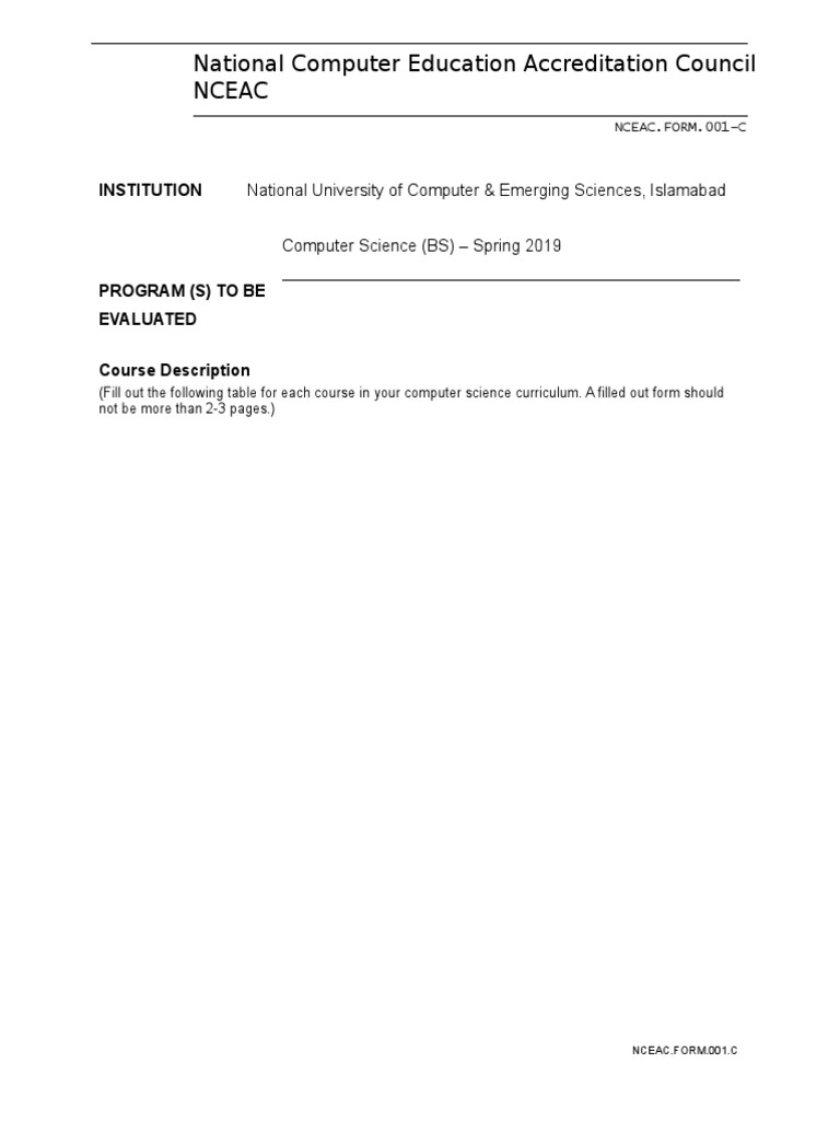 EE204 Course Description NCEAC S19 | PDF | Cpu Cache | Central ...