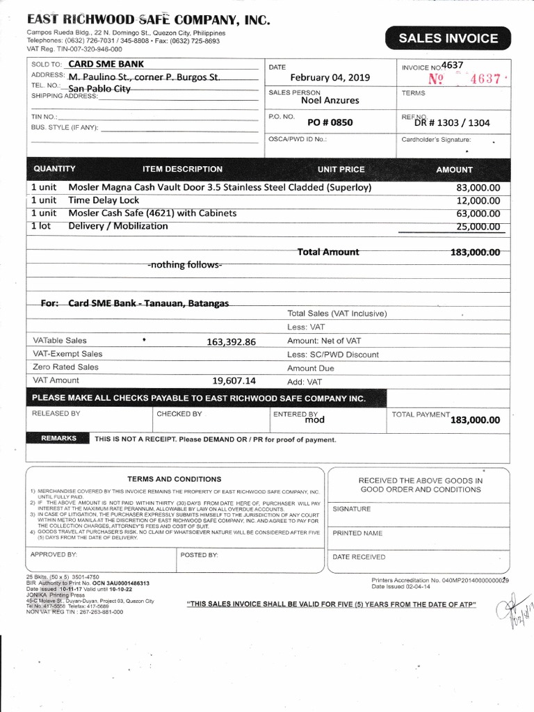 Unit Unit Unit Lot: Gity | PDF | Receipt | Value Added Tax