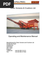 Extec Turbo 5000 Manual in English | PDF