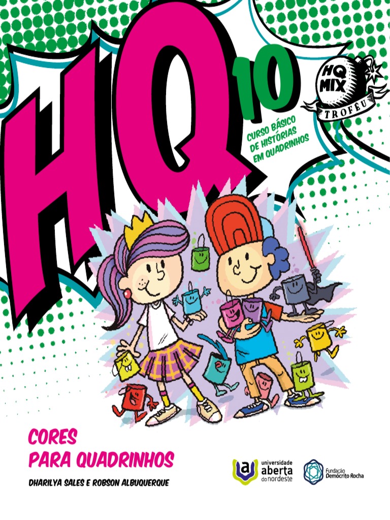 Cores para Quadrinhos | PDF | Impressão | Cor