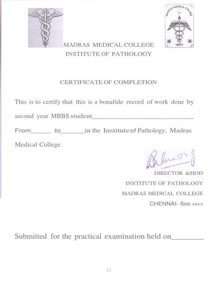 This Is To Certify That This Is A Bonafide Record of Work Done by ...