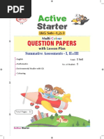 Holiday Homework LKG | PDF | Kindergarten