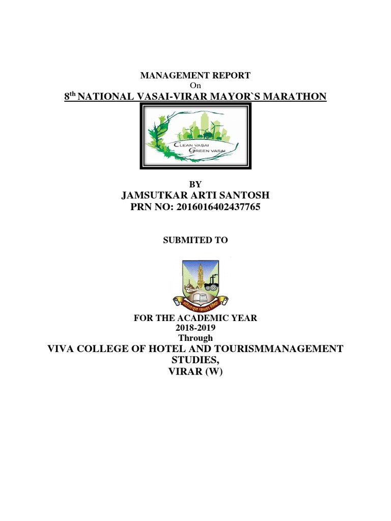 MANAGEMENT REPORT Arti | PDF | Tea | Food And Drink