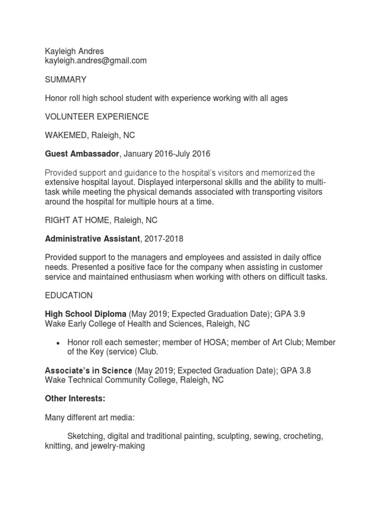 2019 February Resume | PDF