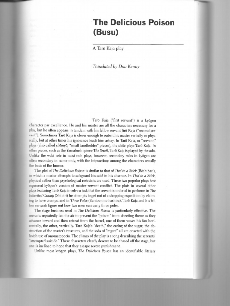 Delicious Poison PDF | PDF