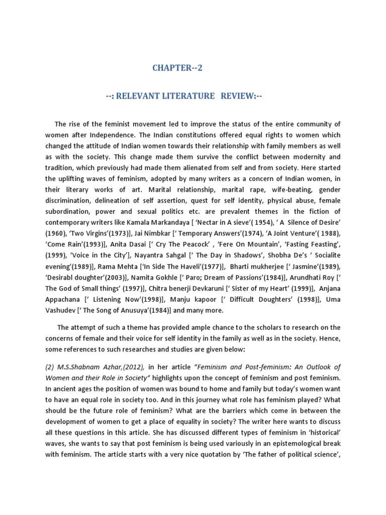 09 Chapter 2 | PDF | Feminism | Gender Studies