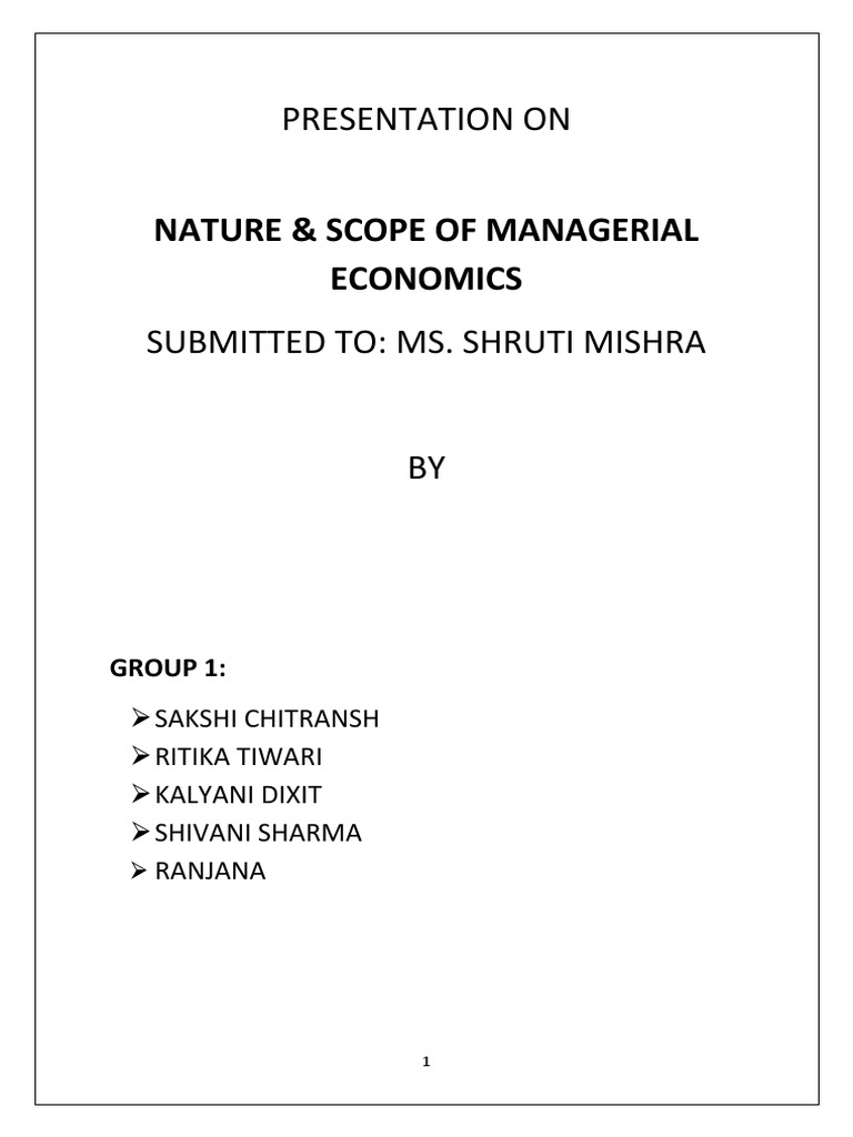 Eco Term Paper | Download Free PDF | Macroeconomics | Economics
