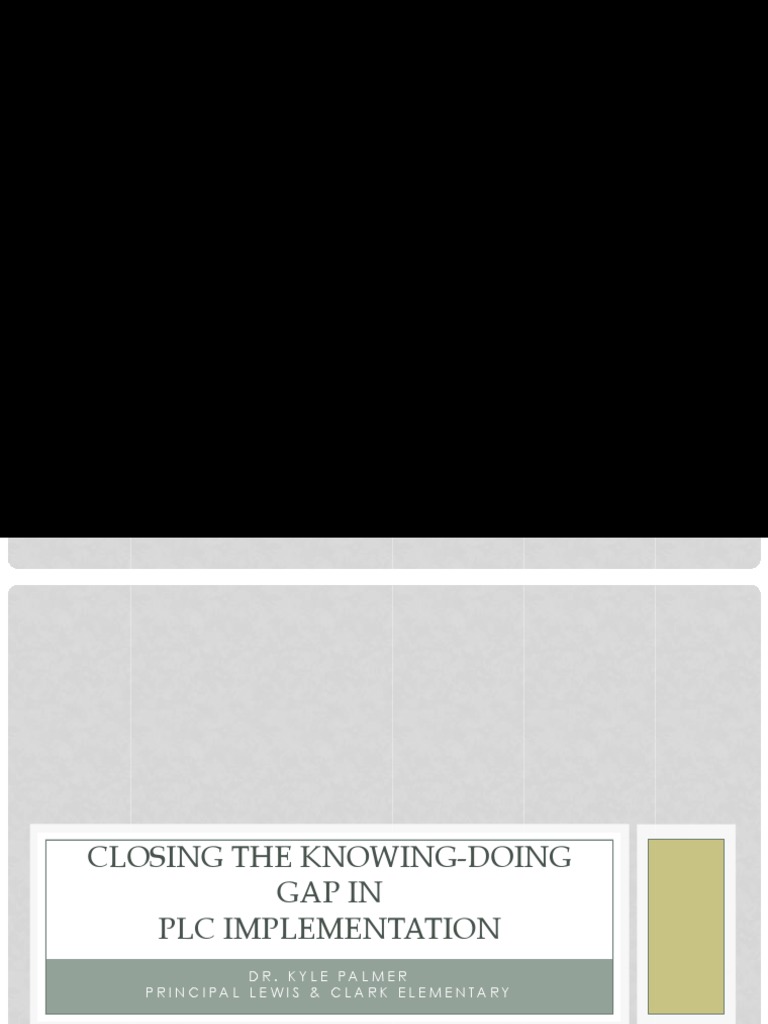 The Knowing Doing Gap | PDF | Motivation | Motivational