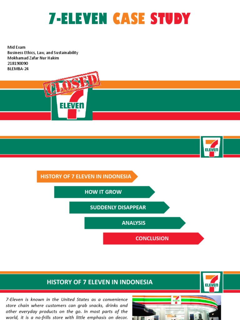 7-Eleven Case Analysis | PDF | Convenience Store | Retail