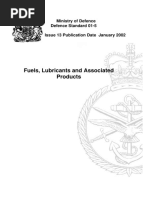 NATO Fuel and Specification Codes | PDF | Jet Fuel | Motor Oil
