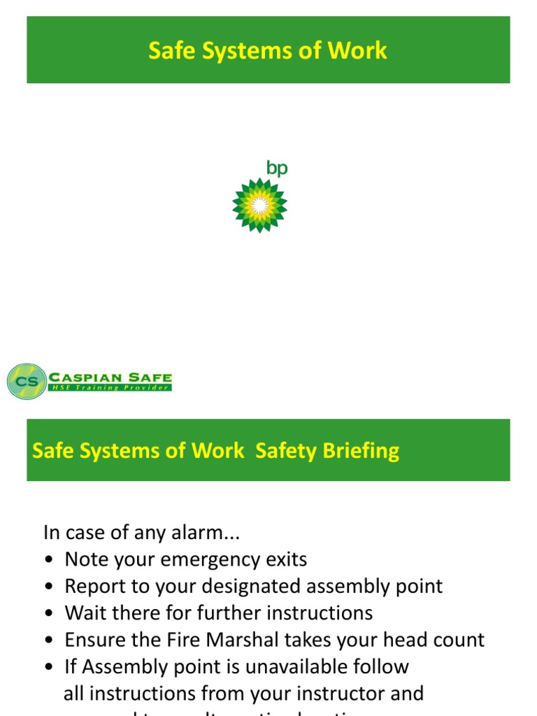 SSOW | Download Free PDF | Personal Protective Equipment | Hazards