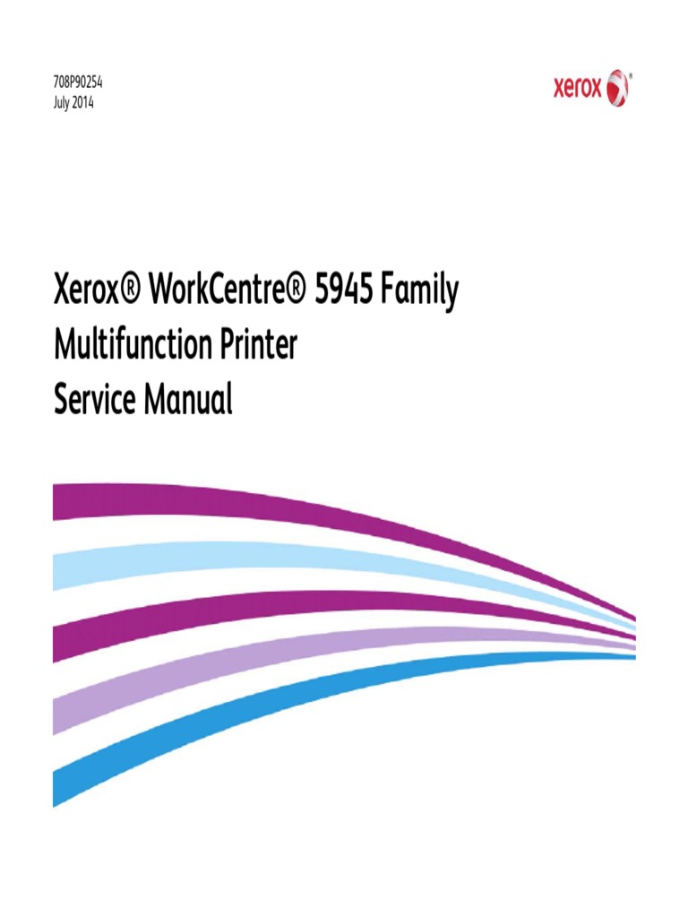 XEROX WorkCentre 5945 5955 Service Manual PDF | PDF | Electrostatic ...