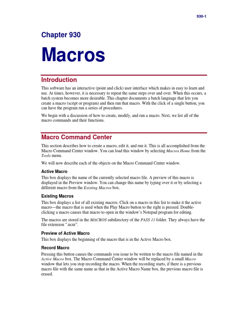 Macros: Tools Menu | Download Free PDF | Subroutine | Spreadsheet