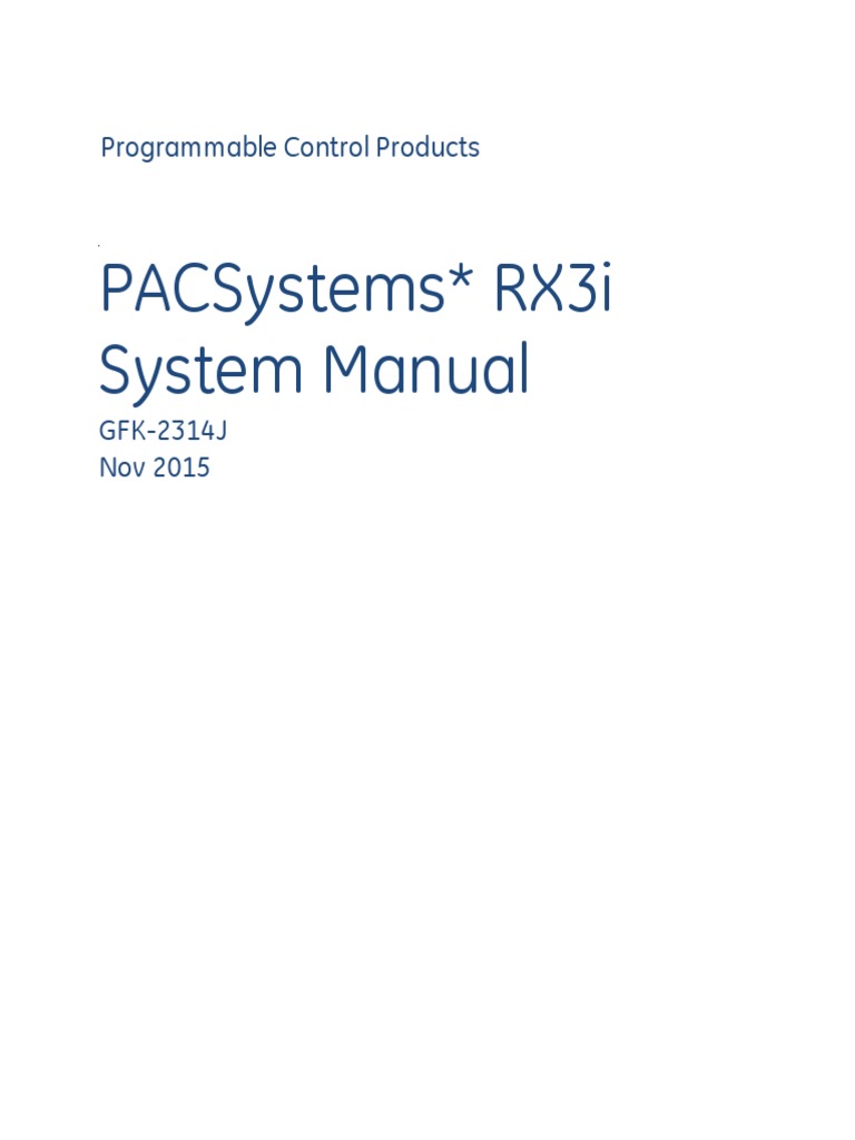 RX3i 1 PDF | PDF | Power Supply | Amplifier