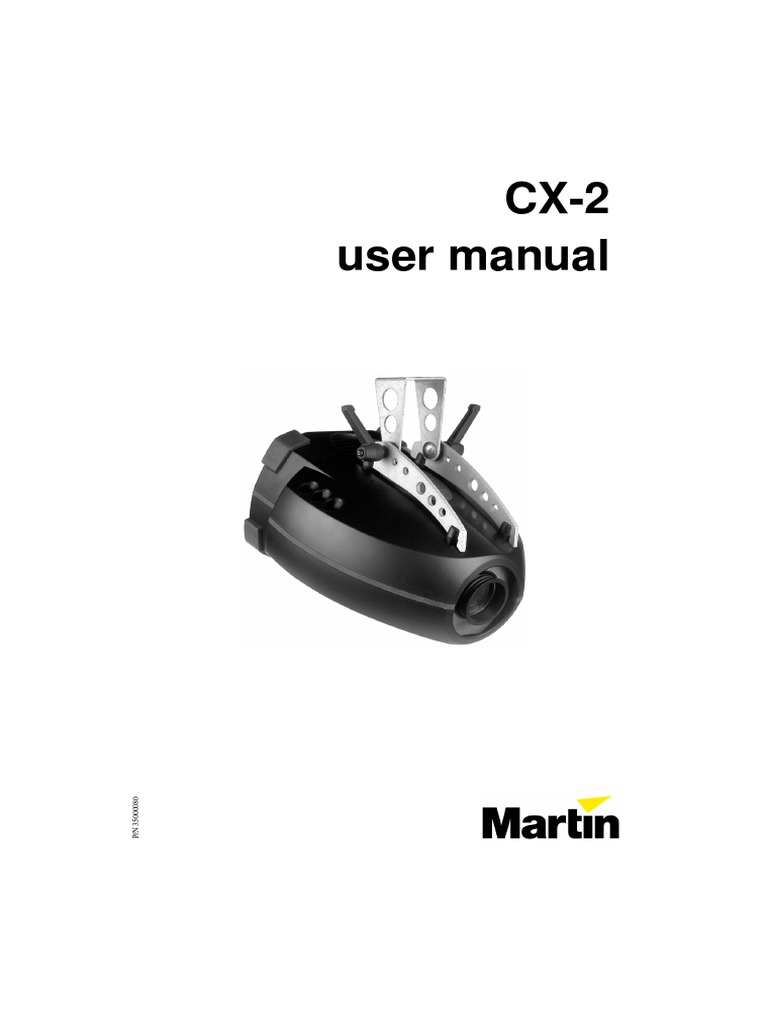 CX-2 User Manual | PDF | Electrical Connector | Mains Electricity
