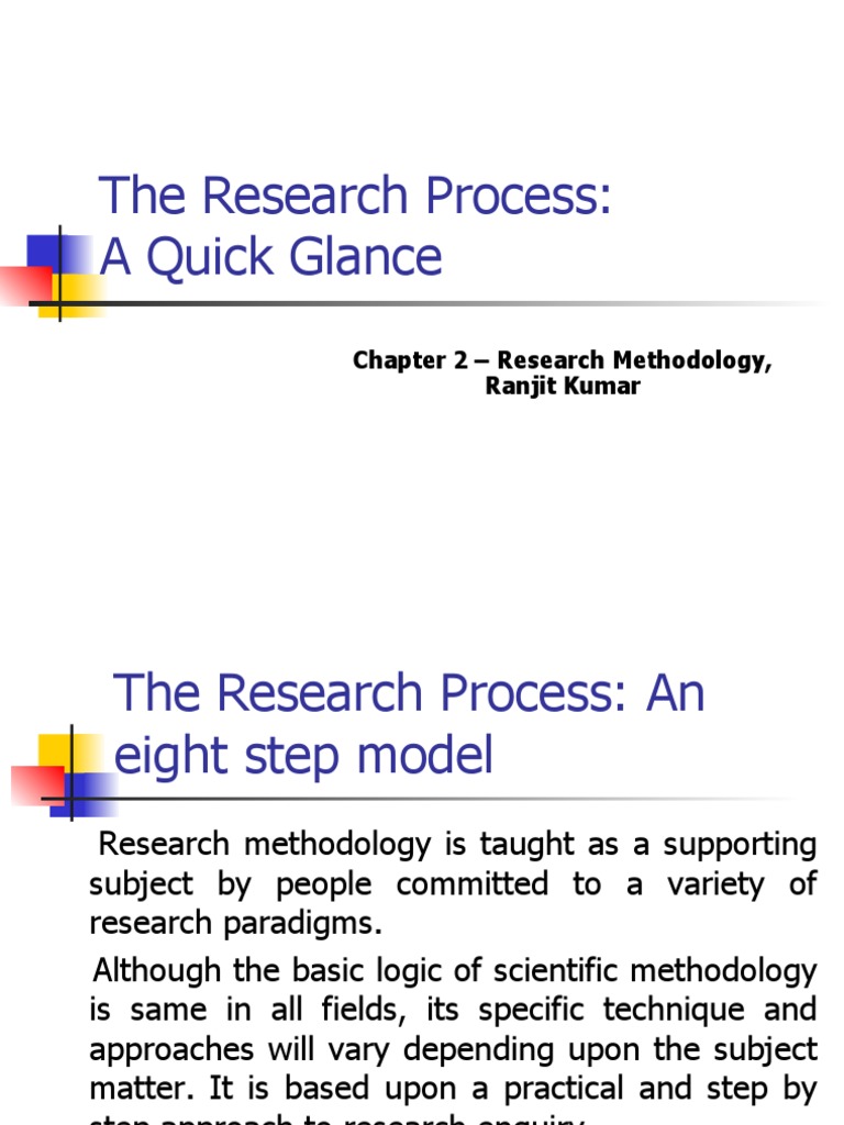 A Guide to the Eight Step Research Process: From Formulating a Research ...