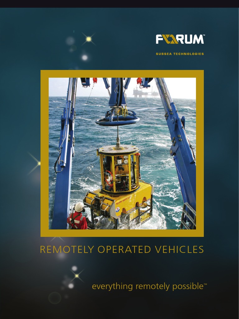 ROV Brochure | PDF | Subsea (Technology) | Simulation